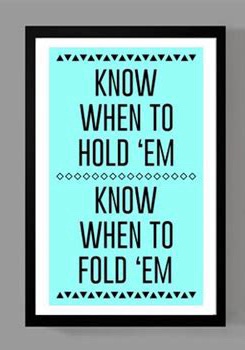 Know When to Hold’em..Fold’em – The Prayer Sentry